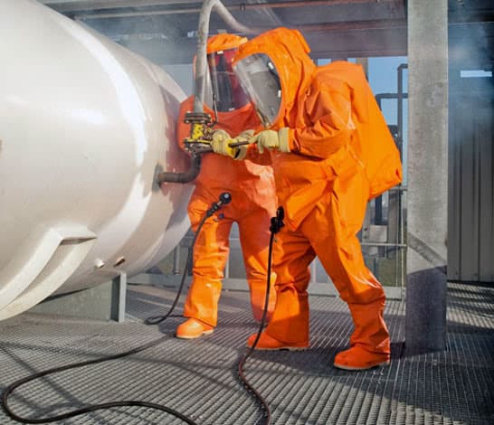 EPP DE SEGURIDAD INDUSTRIAL : Traje de proteccion quimica Dräger CPS ...